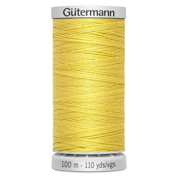 Gutermann Extra Strong Upholstery Thread 100m (Colour 327) Banana Yellow