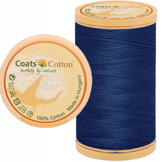 Coats Cotton Thread shade Cobalt 6637 for quilting and sewing at ...