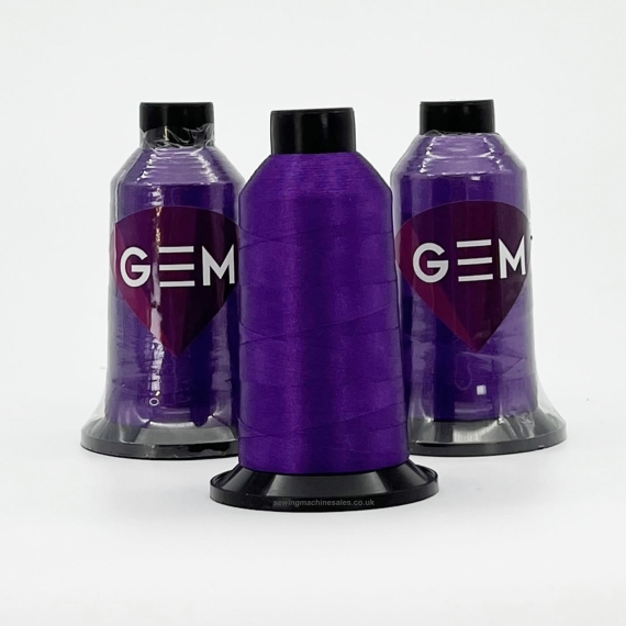Col. P101 Royal Lilac GEM Polyester Embroidery Thread 3000M