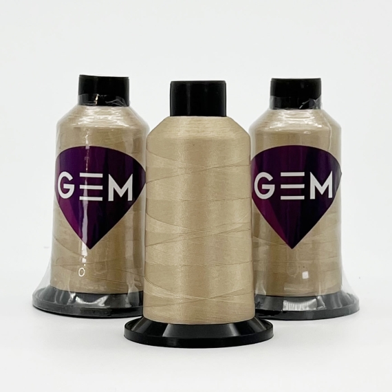 Col. P35 Beige GEM Polyester Embroidery Thread 3000M