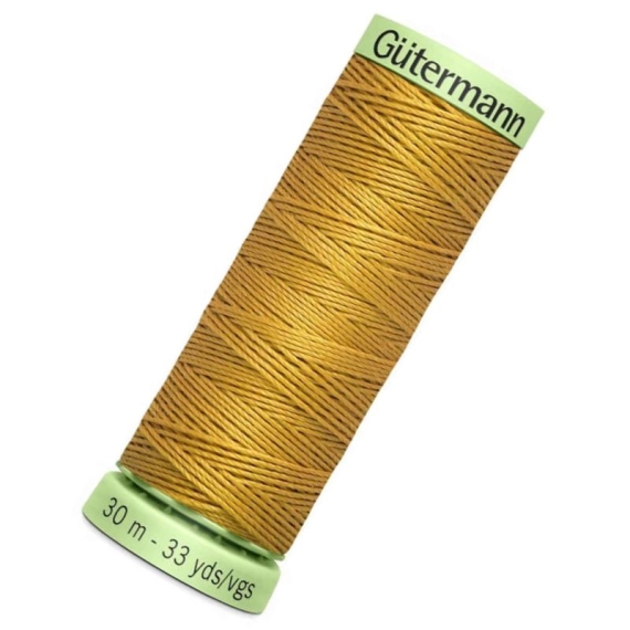 Gutermann Top Stitch Thread (Colour 968) 30m Gold