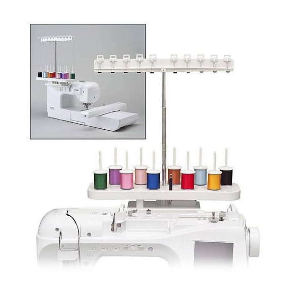 Brother Multi 10 Spool Thread Stand for Brother Embroidery Machines