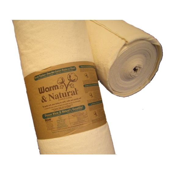 Warm & Natural 90" wide perfect soft, warm batting for quilts