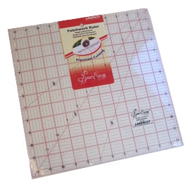 Buy Quilting Accessories Large 12.5 x 12.5 inch Square Patchwork Ruler ...