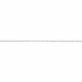 White Fuzzy Elastic (2mm)