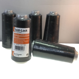 Toldi-Lock Overlock Thread 2500m Black Col. 1000