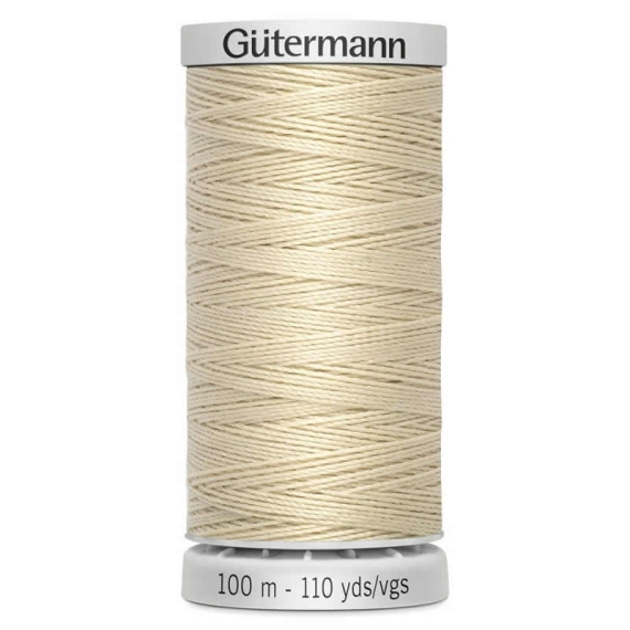 Gutermann Extra Strong Upholstery Thread 100m (Colour 414) Cream