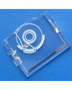 Transparent Plate to Cover Bobbin on a Sewing Machine sometimes called ...