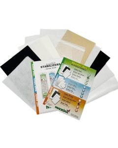 Fabric Stabilizers for Embroidery find Water Soluble, Vilene Iron on ...