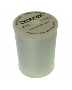 Embroidery Bobbin Thread. Large spool in black and white to fill bobbin ...