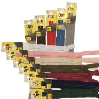 Zips & Zip Fasteners for clothing. On-line for Coats, Dresses, Jeans ...