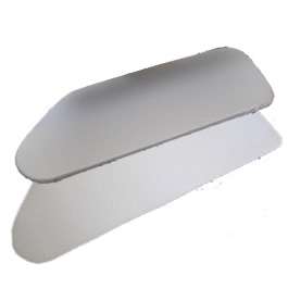 Extra Large Silver Cover for Megapress Steam Press Also Megapress