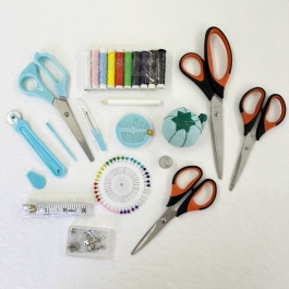 Buy a comprehensive pack of sewing products. Ideal for home use at low cost