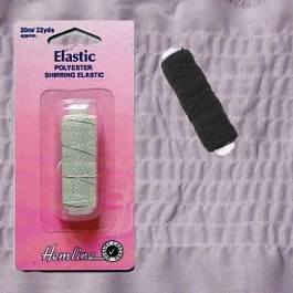 Popular Shirring Elastic for smocking and gathering made by Hemline