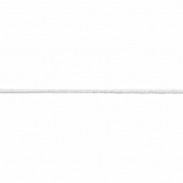 White Fuzzy Elastic (2mm)