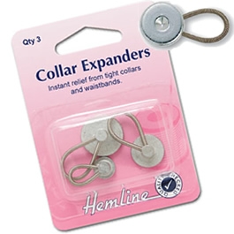 Expanding Wonder Button fasteners use inplace of regular buttons