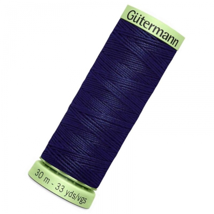 Gutermann Top Stitch Thread (Colour 310) 30m Navy Blue