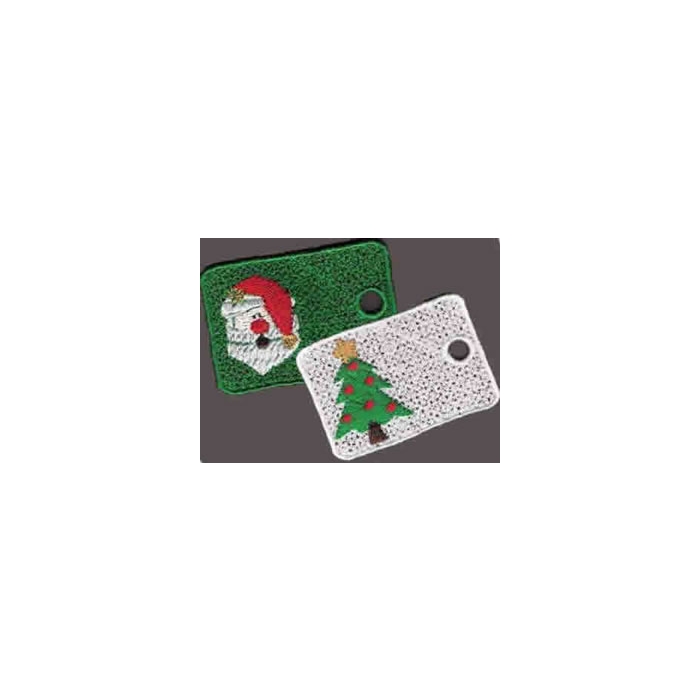 Unique 10 Set Christmas Gift Tags embroidery design digitized with ...