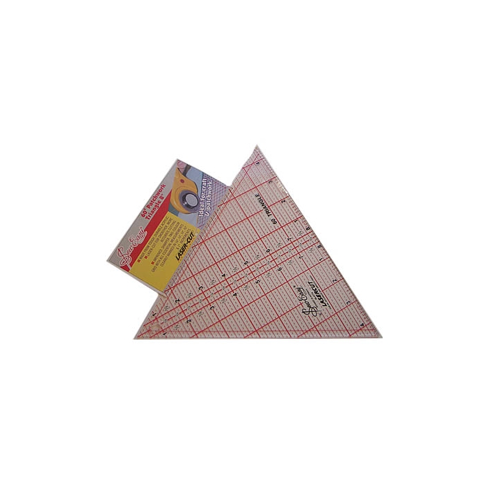 Buy Quilting Ruler 60 Degree Patchwork Triangle in small size 8 inch ...