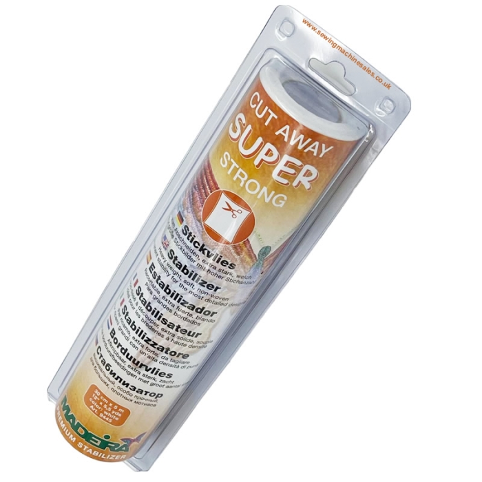 Buy the very best backing for machine embroidery Madeira Super Strong ...