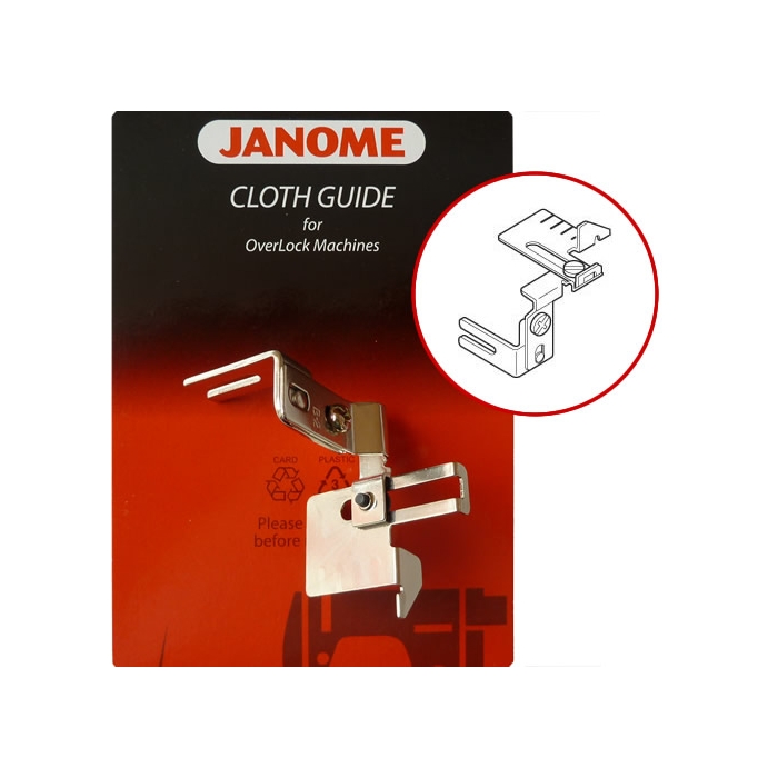 Janome Overlocker Cloth Guide (202038009) - Sewing Machine Sales