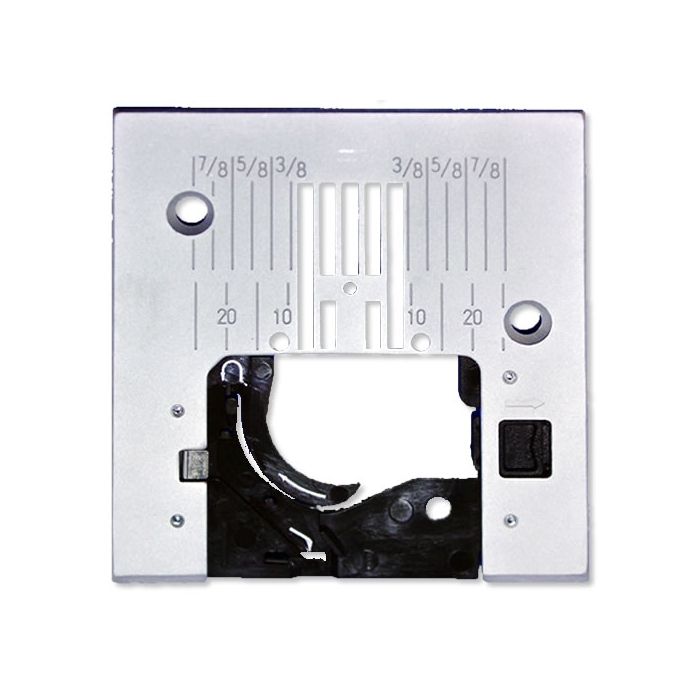 Pfaff Passport Straight Stitch Needle Plate has Inch Markings for ...
