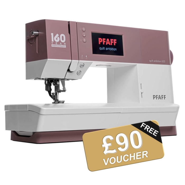 *Free £90 Voucher* Pfaff Quilt Ambition 635 - Sewing Machine Sales