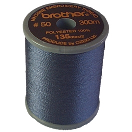 Know as the number one thread for machine embroidery Brother satin ...