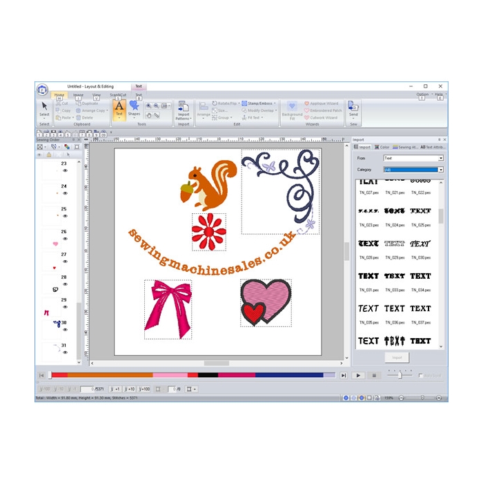 Increase stitch density brother pe design 10 - netee